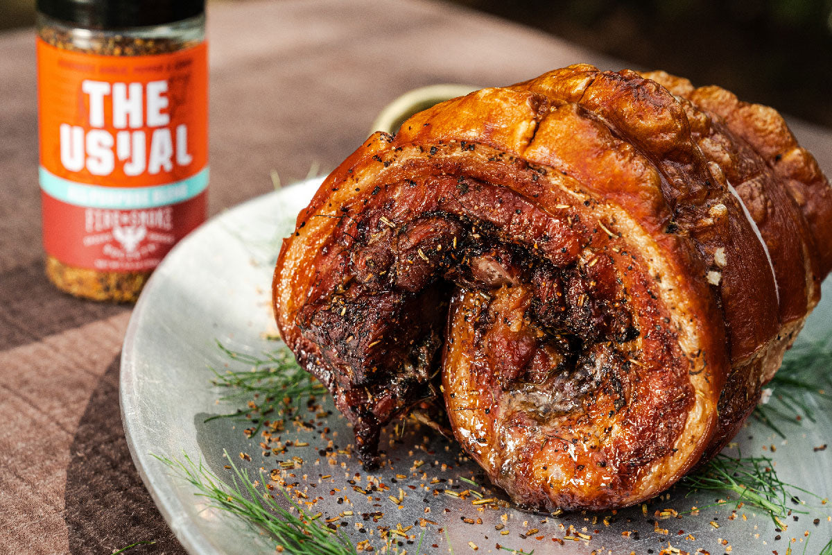 Crispy All-Belly Porchetta Recipe with The Usual Seasoning