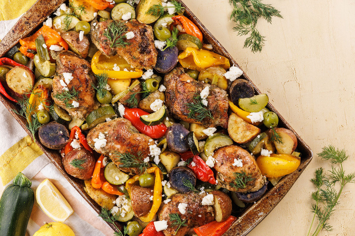 Sheet Pan Pickle Chicken & Potatoes | Dilly-Licious Salt-Free Blend